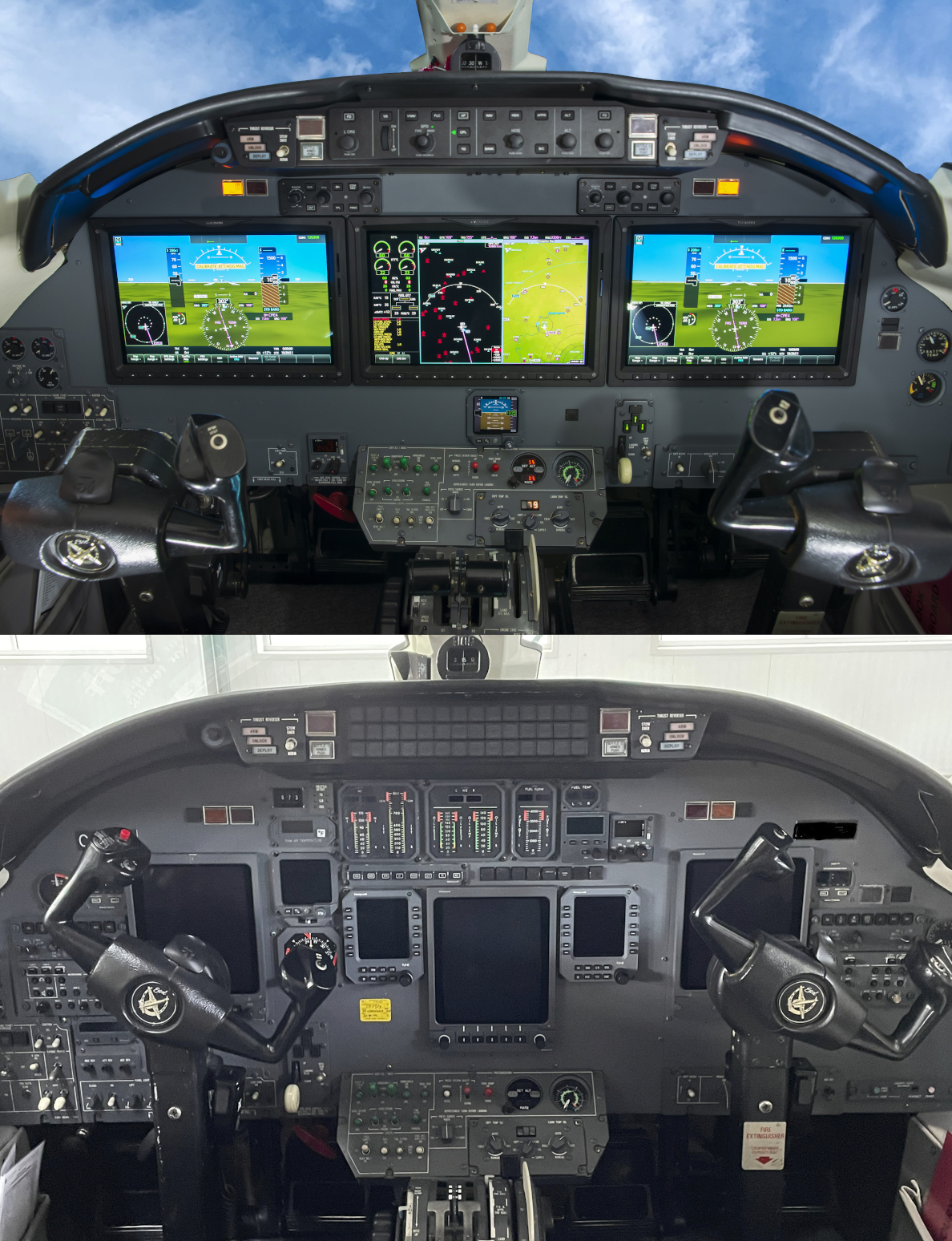 Monumental Cessna Citation 560XLS Flight Deck Upgrade - MC2